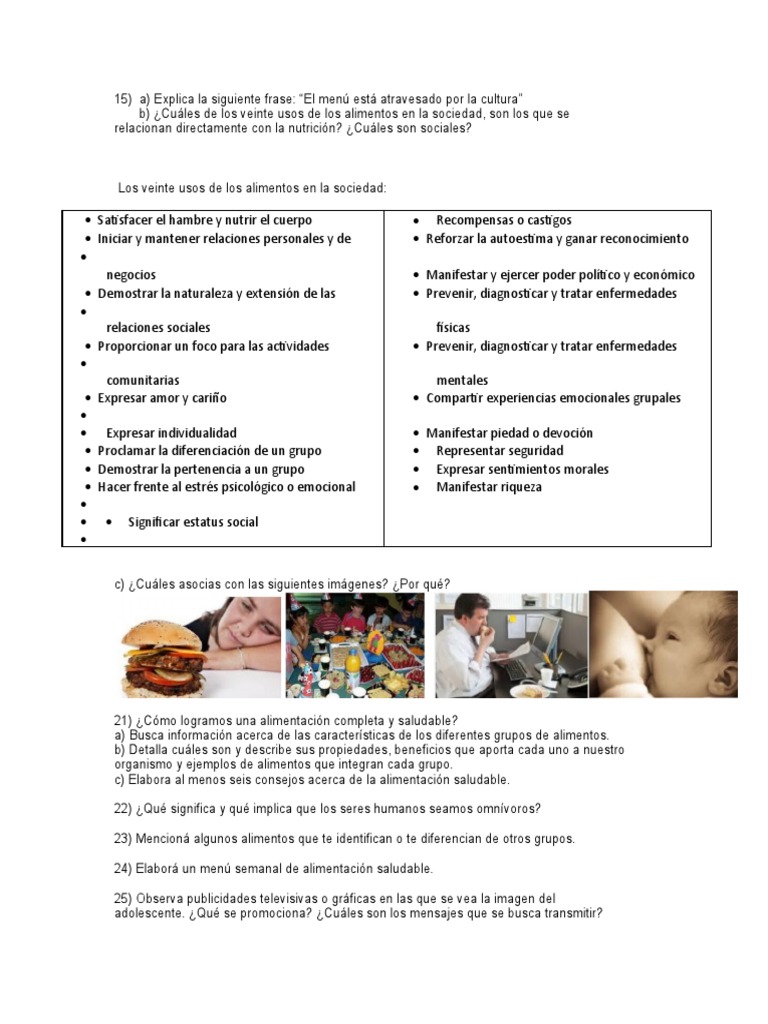 Alimentación. TCA | PDF | Anorexia nerviosa | Alimentos
