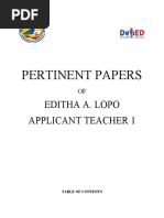 DepEd Teacher Ranking Points Guide | PDF | Identity Document