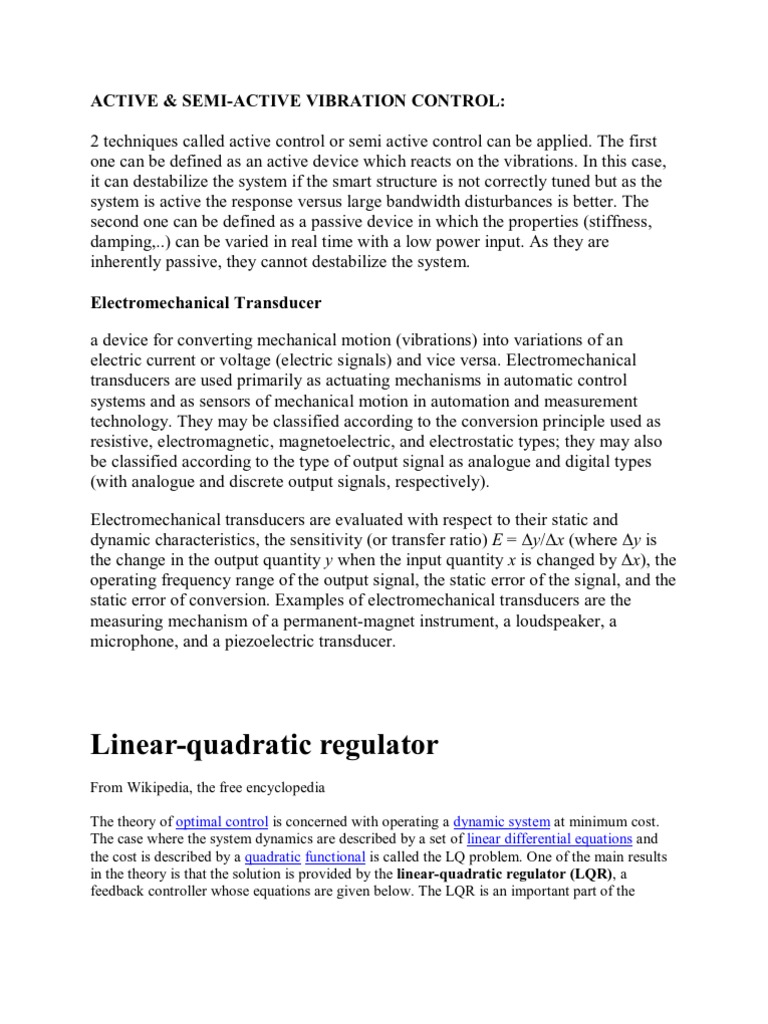 Seminar Contents | PDF | Equations | Cybernetics