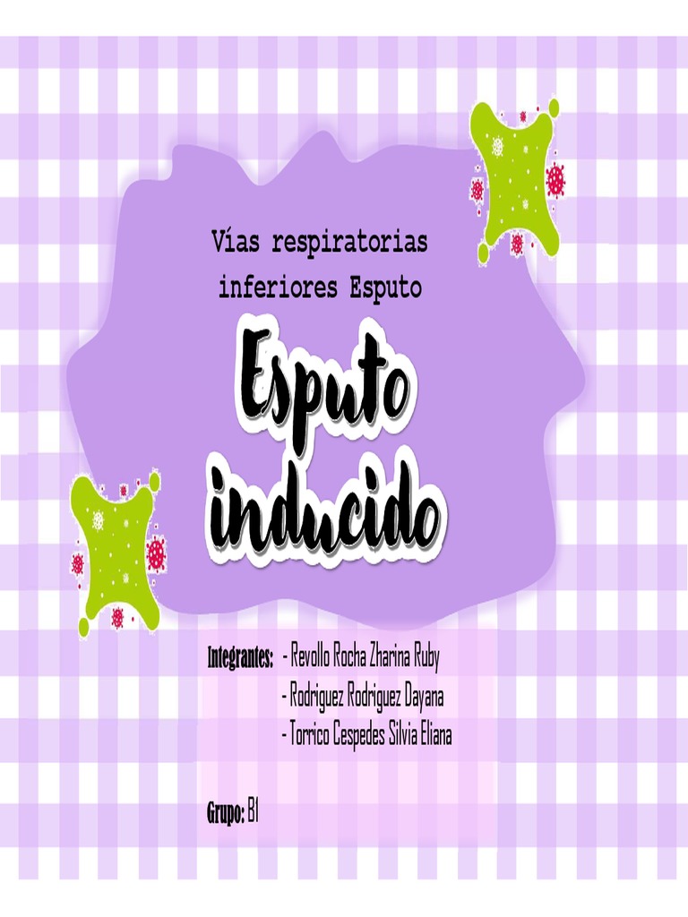 Esputo Presentacion | PDF | Tos | Enfermedades y trastornos