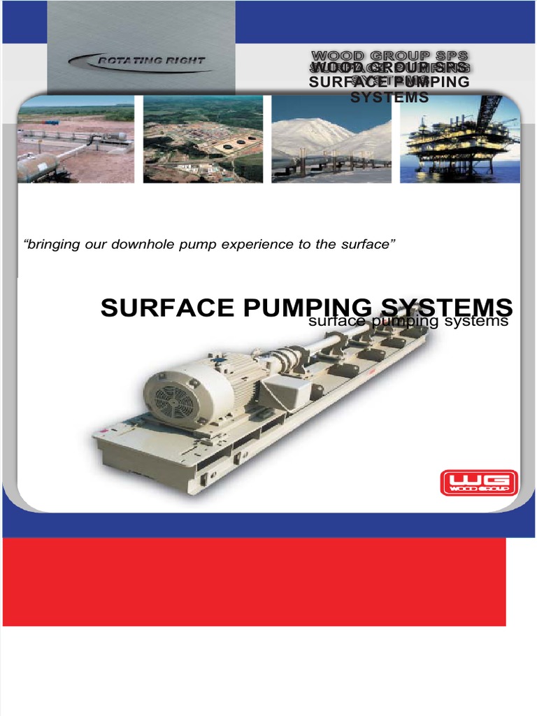 Wood Group SPS Surface Pumping Systems | PDF | Pump | Bearing (Mechanical)