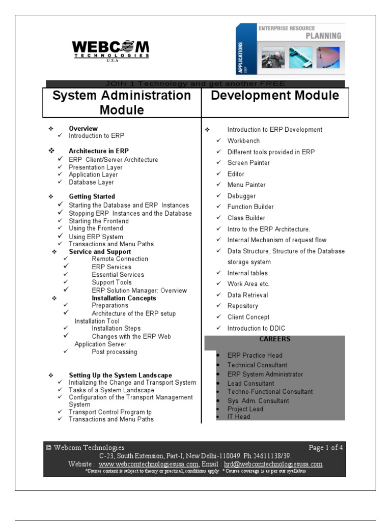 System Administration Development Module | PDF | Technology & Engineering