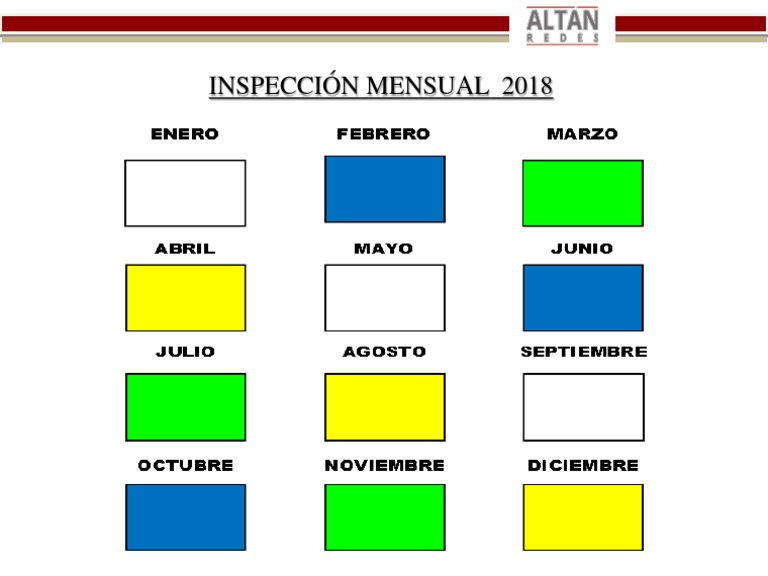 Colores Por Mes | PDF