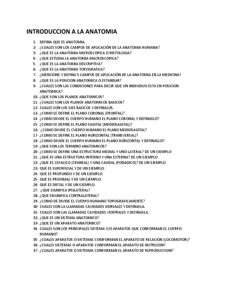 An Introduction to Human Anatomy: Concepts, Terms, and Systems | PDF