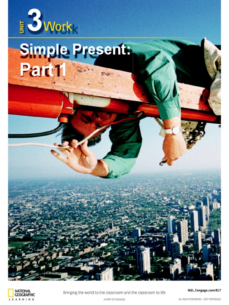 Present Tense Exercise | PDF | Workweek And Weekend | Preposition And ...