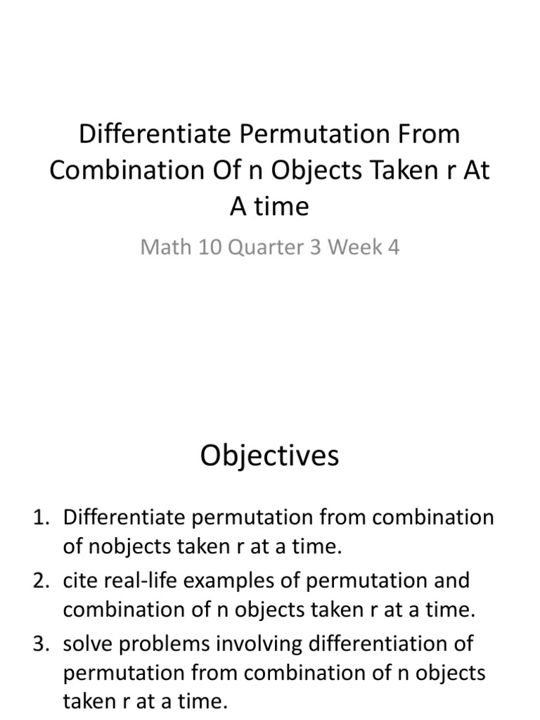 Math 10 Quarter 3 Week 4 | PDF