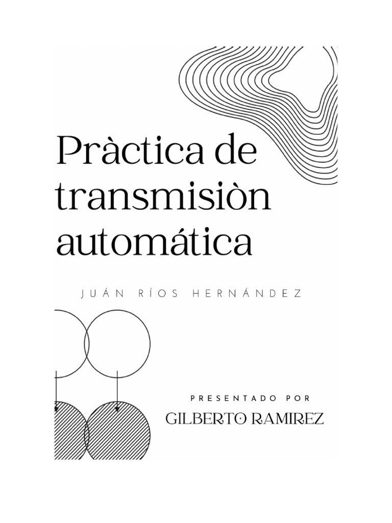 Guía de Transmisión Allison AT-545 | PDF