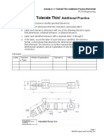 Ied 211 Tolerate This Additional Practice Answer Key | PDF | Engineering Tolerance | Metrology