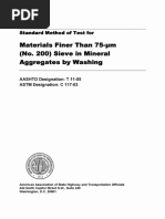 Astm C117 2023 | PDF
