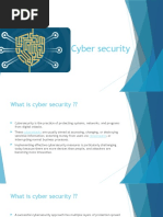 Cyber Security | PDF | Computer Security | Security