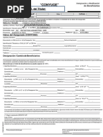 Ficha de Datos Complementarios - CDR | PDF