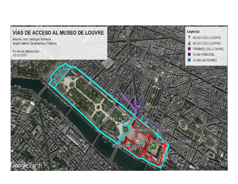 Mapa Del Louvre | PDF