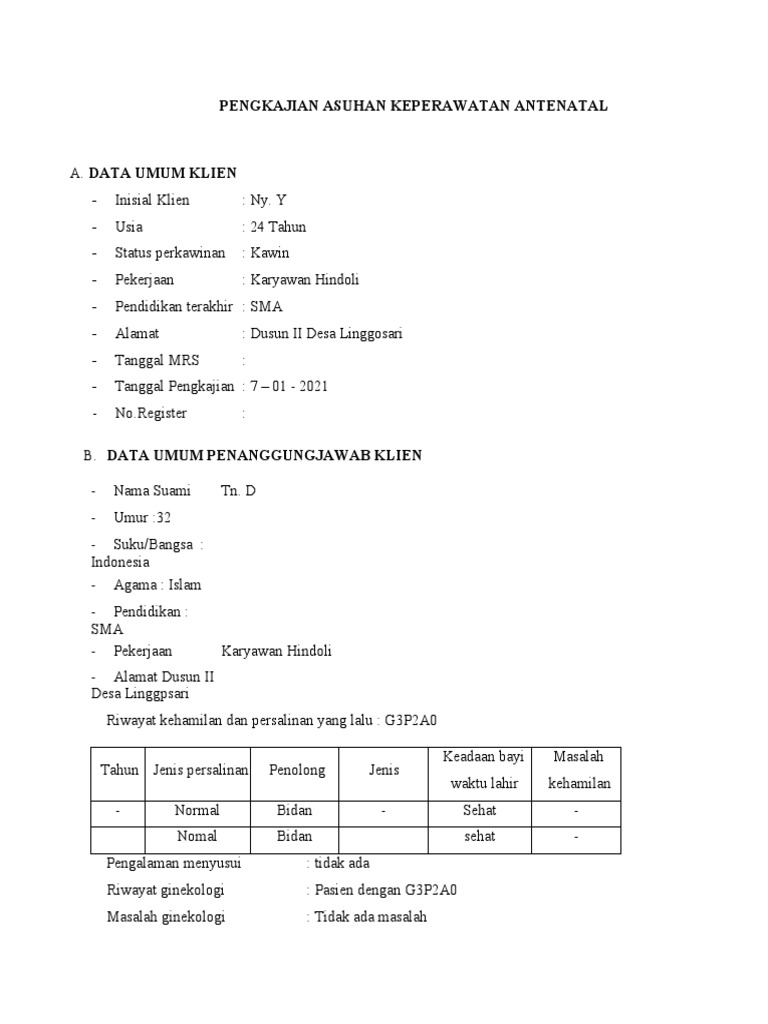 Askep Partus Spontan | PDF