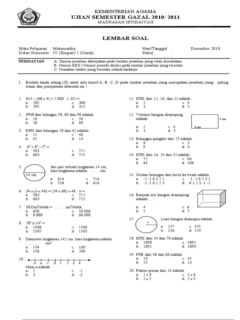 Kumpulan Soal 2010 | PDF