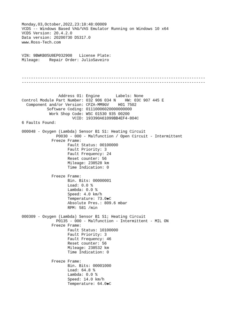 Log-9BWKB05U8EP032908-Saveiro Vag Com | PDF | Electrical Engineering | Computer Science