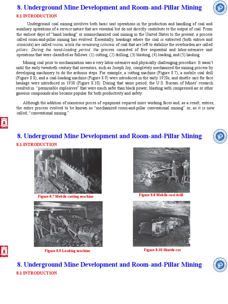 Pillars. During The Hand-Loading Period, The Process Consisted of Five Sequential and Labor ...