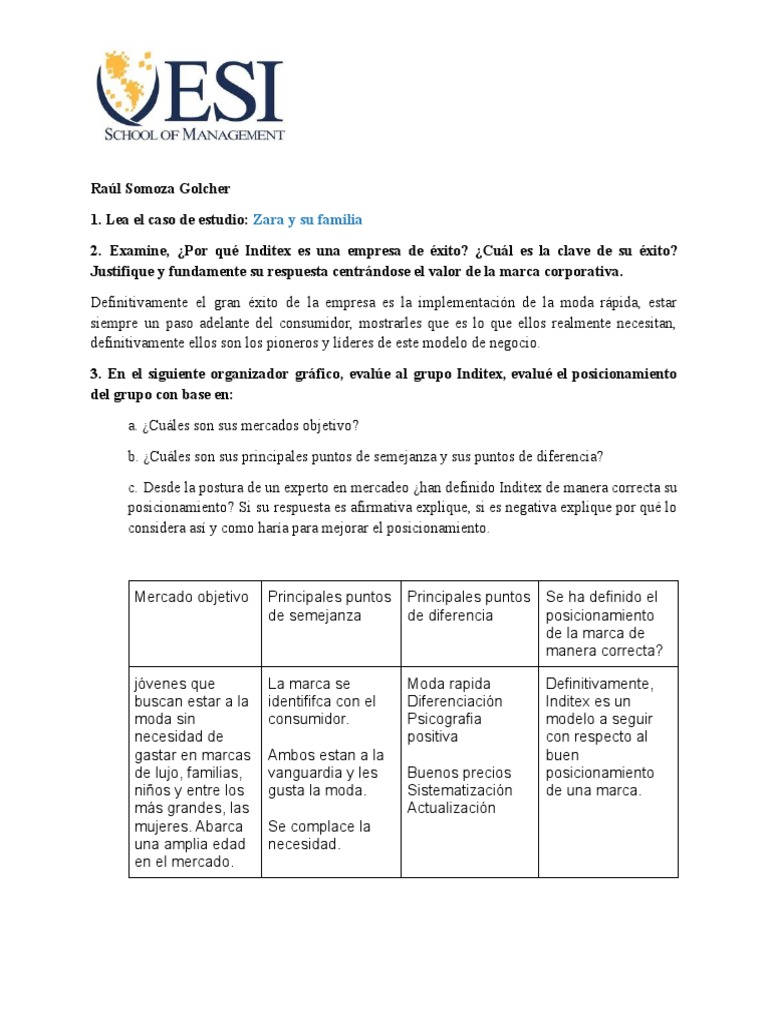 Caso de Estudio 1 Design and Branding Raul Somoza | PDF | Marca | Marketing