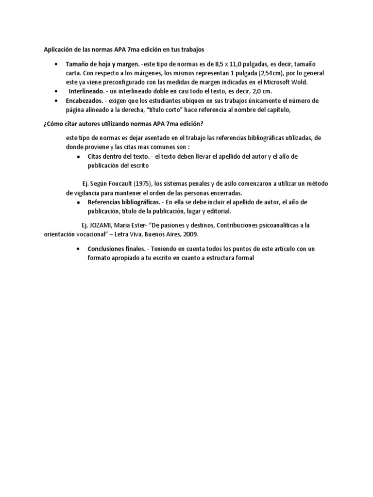 Aplicación de Las Normas APA 7ma Edición en Tus Trabajos | PDF
