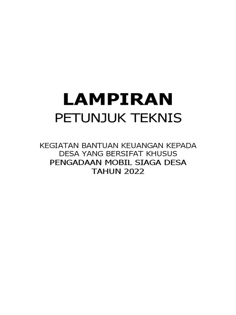 BKK Mobil Siaga Clebung | PDF | Pengelolaan Keuangan & Uang