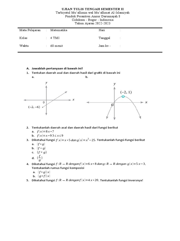 4 Tmi Matematika | PDF