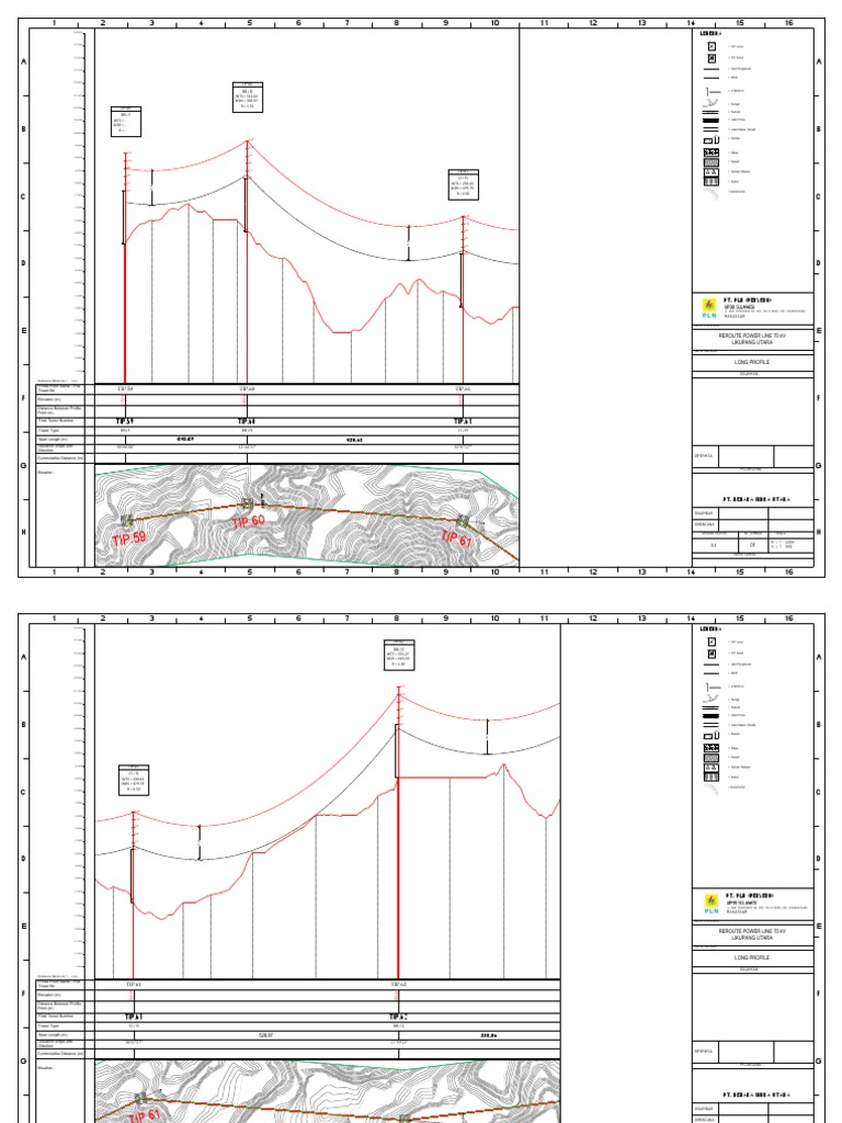 Legenda: Reroute Power Line 70 KV Likupang Utara | PDF