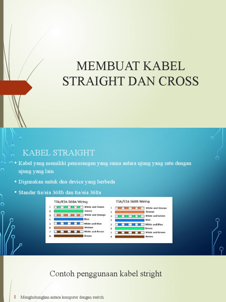 Cara Membuat Kabel Jaringan | PDF