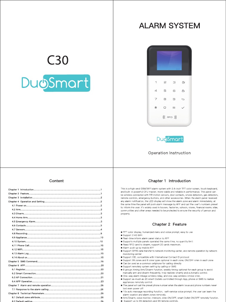 C30 Manual-Ingles | PDF