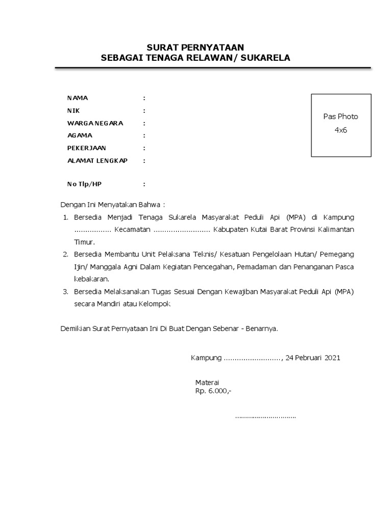 Pernyataan MPA | PDF