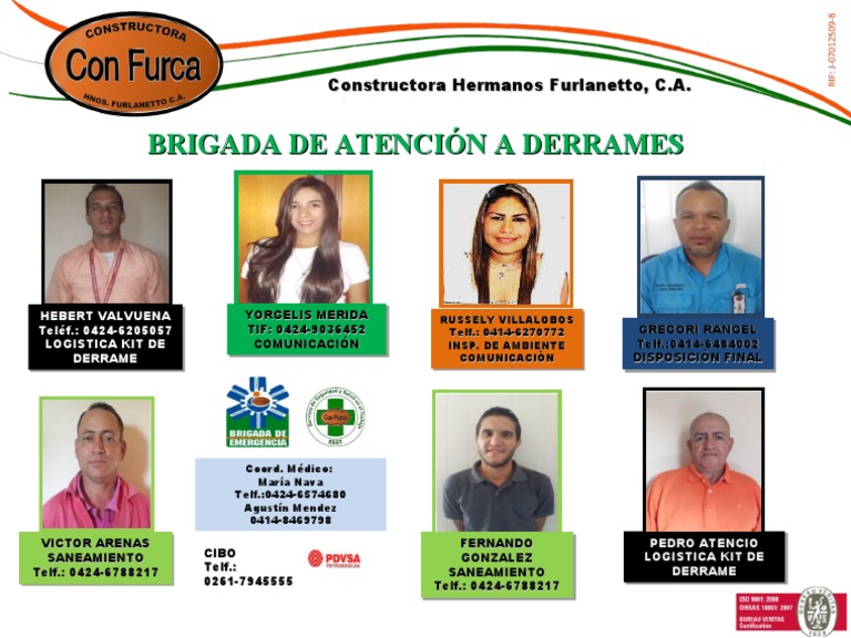 Brigada de Atención A Derrames | PDF