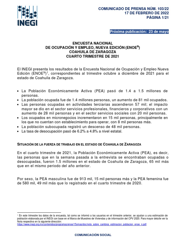 Enoe Ie2022 02 COA | PDF | Economias | Ciencias económicas