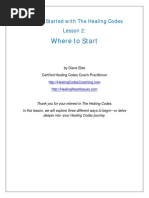 Healing Code Instructions and Prayer Guide | PDF | Prayer | Psychology