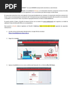 Tutorial Campus Virtual UMAI | PDF