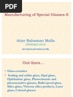 Glass Process Flow Chart | PDF | Glasses | Homogeneous Chemical Mixtures
