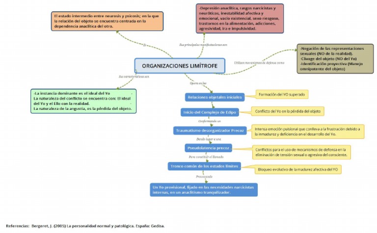 Bustamante Andrews Mapa Conceptual Organizaciones Limítrofes | PDF