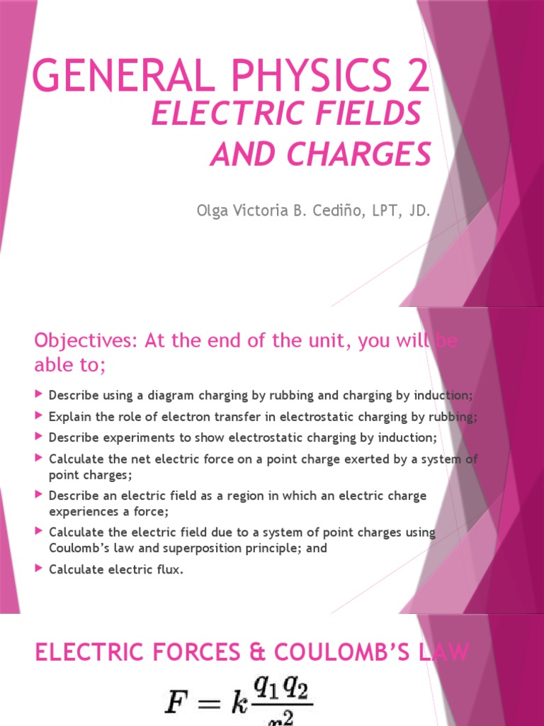 General Physics 2 Electric Field | PDF | Electric Field | Permittivity