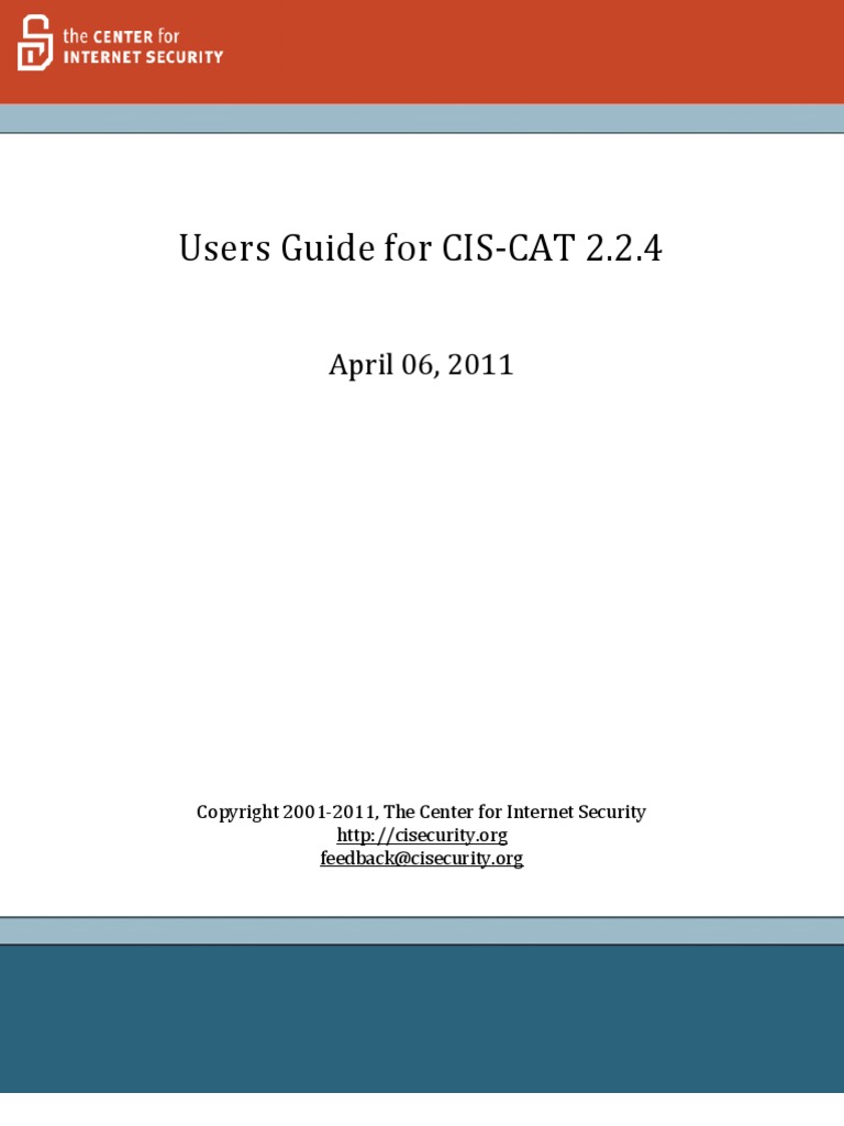 Cis Cat Users Guide | PDF | Group Policy | Command Line Interface