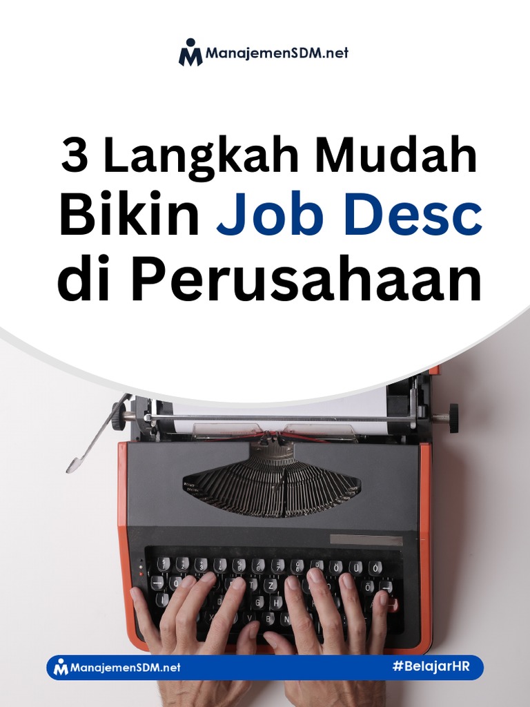 Cara Mudah Membuat Job Description | PDF | Karier & Perkembangan | Bisnis