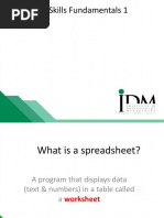 MS Excel Practice Exercises | PDF