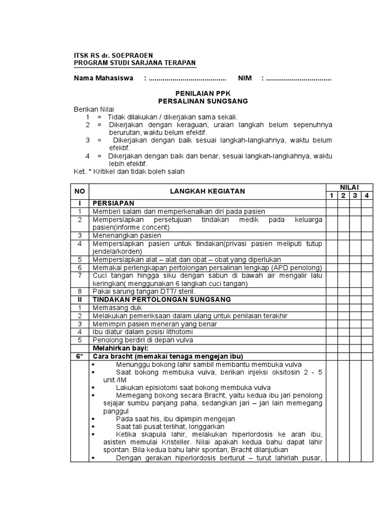 Itsk Rs Dr. Soepraoen Program Studi Sarjana Terapan | PDF
