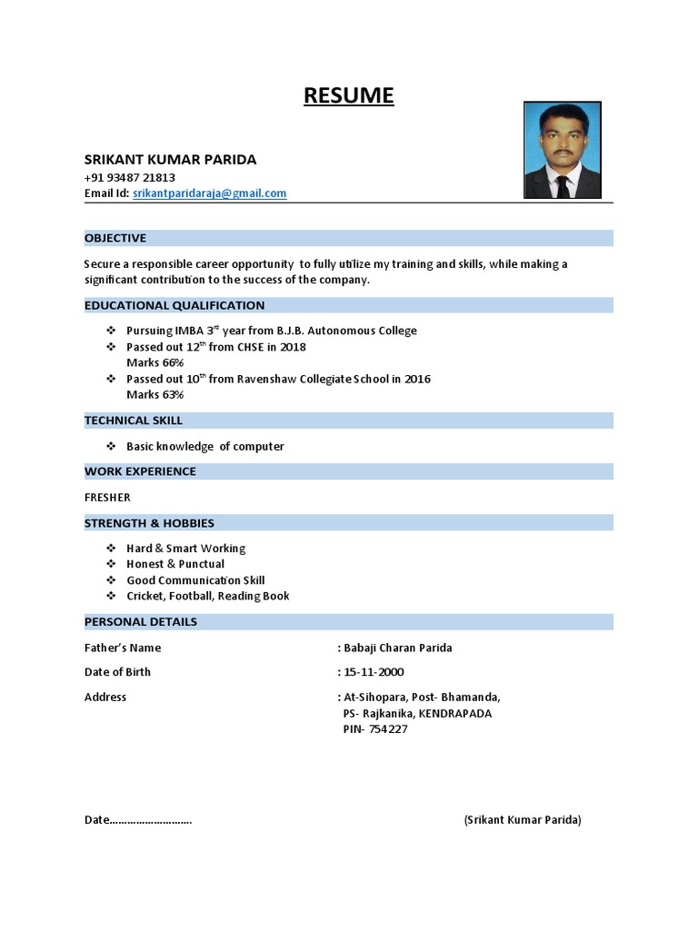 RESUME1 | PDF