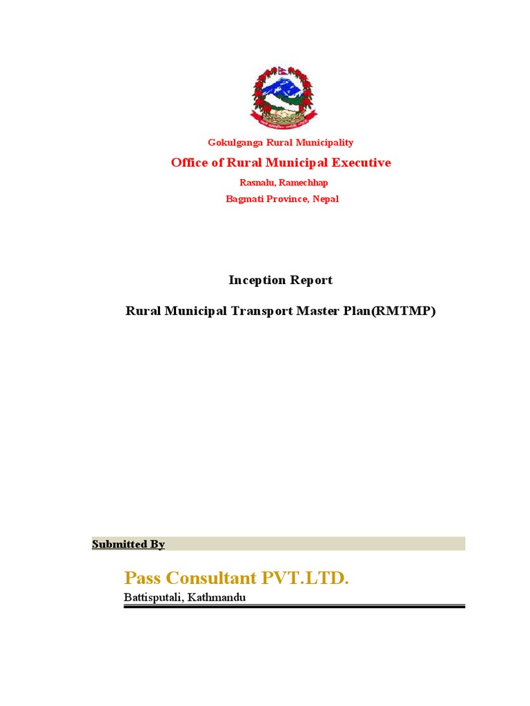 Inception Report Gokulganga | PDF | Methodology | Accessibility