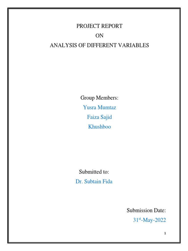 Corporate Final Report | PDF | Errors And Residuals | Coefficient Of Determination