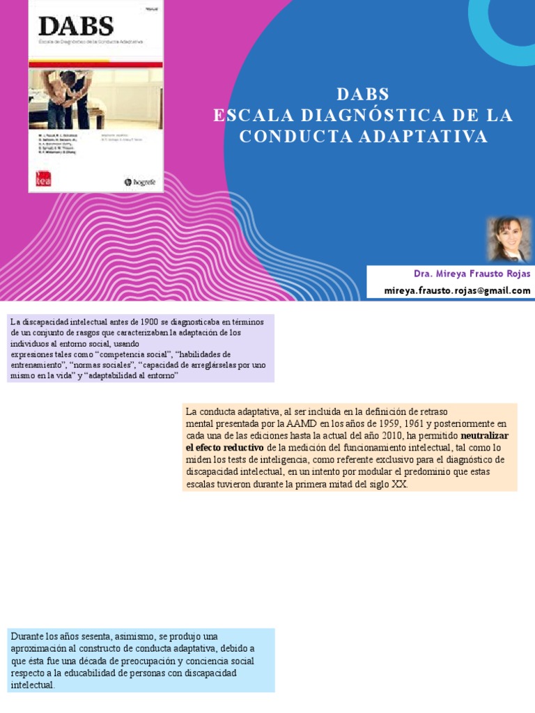 DABS - Conducta Adaptativa - Feb2023 | PDF | Discapacidad intelectual ...