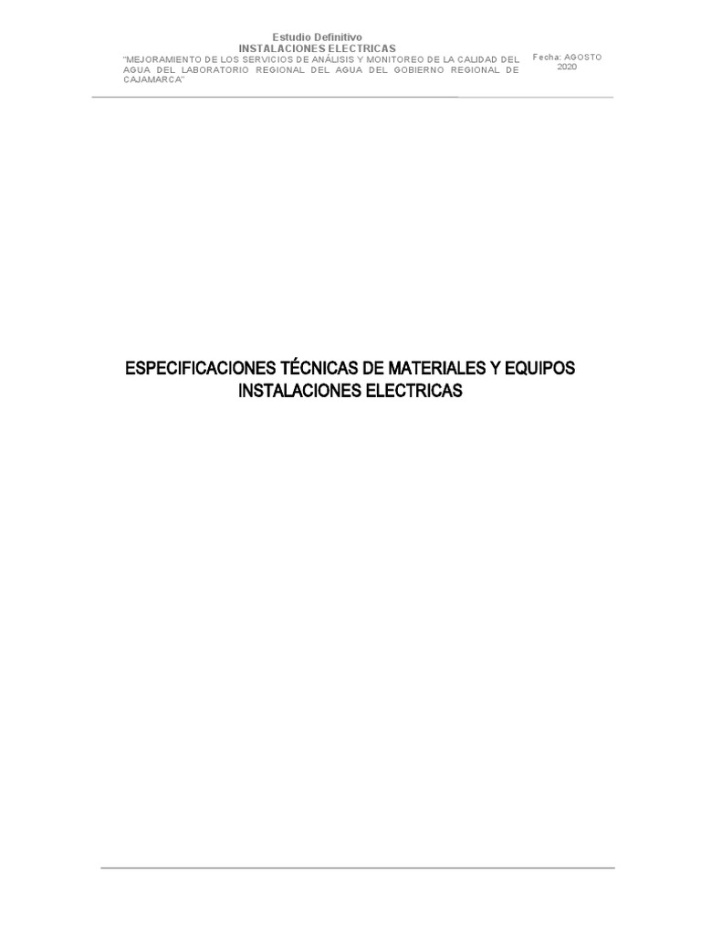 2-Et-Instalaciones Electricas - 0 | PDF | Conductor electrico | Cobre