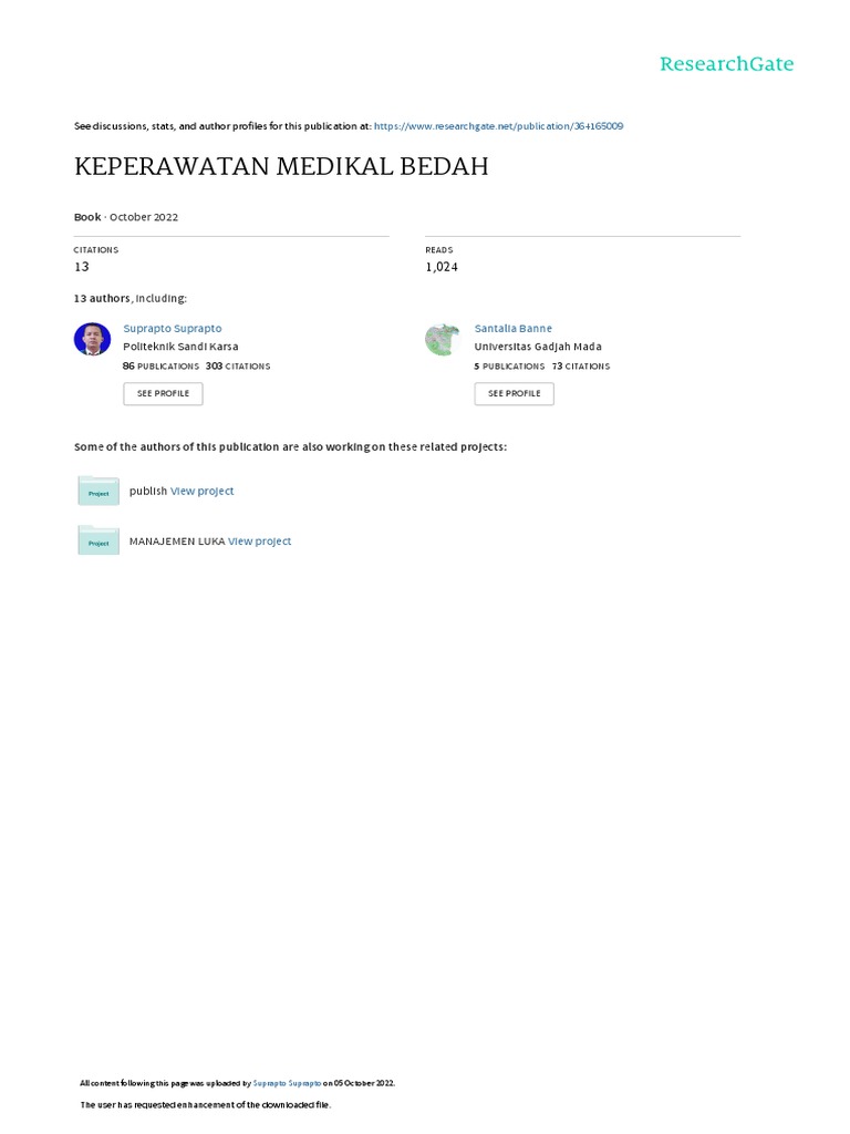 Keperawatan Medikal Bedah | PDF