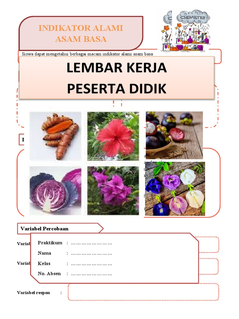 Indikator Alami Asam Basa untuk Siswa | PDF