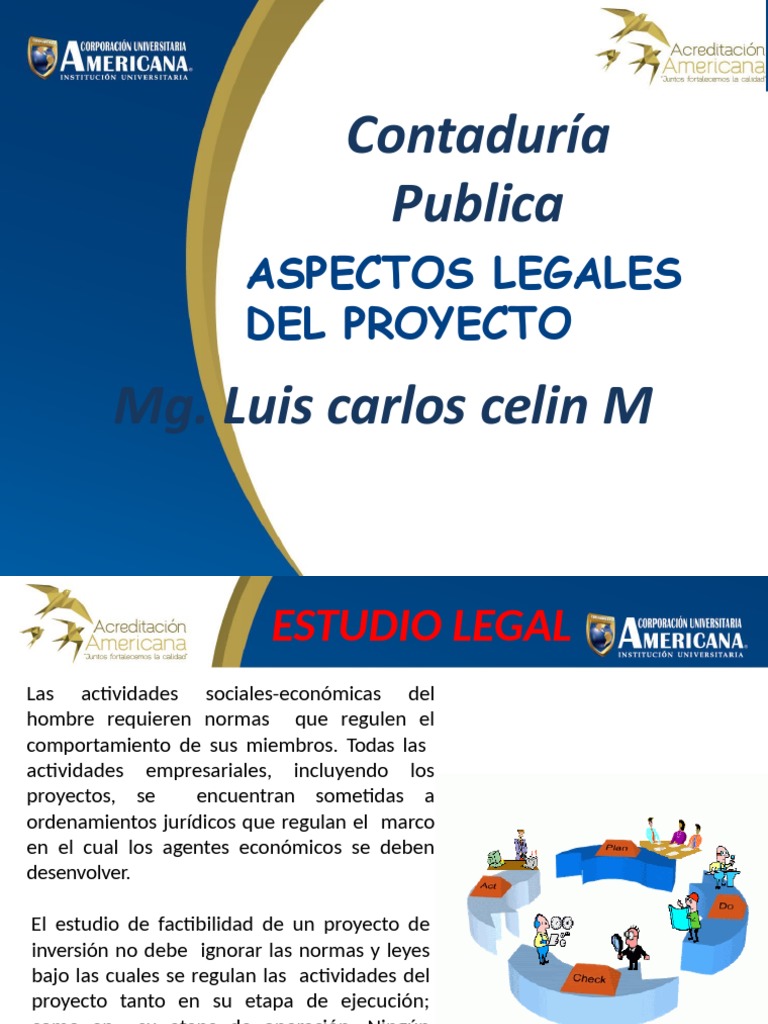 Estudio Legal de Un Proyecto | PDF | Impuestos | Estudio de factibilidad