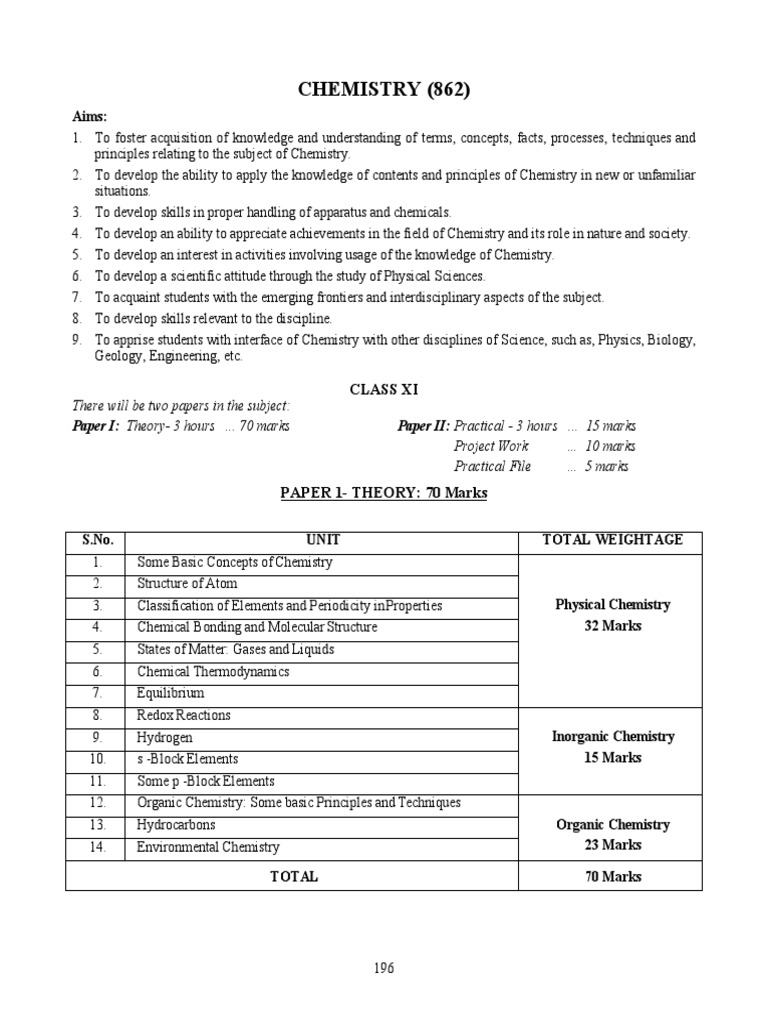 ISC Chemistry | PDF | Chemical Bond | Covalent Bond