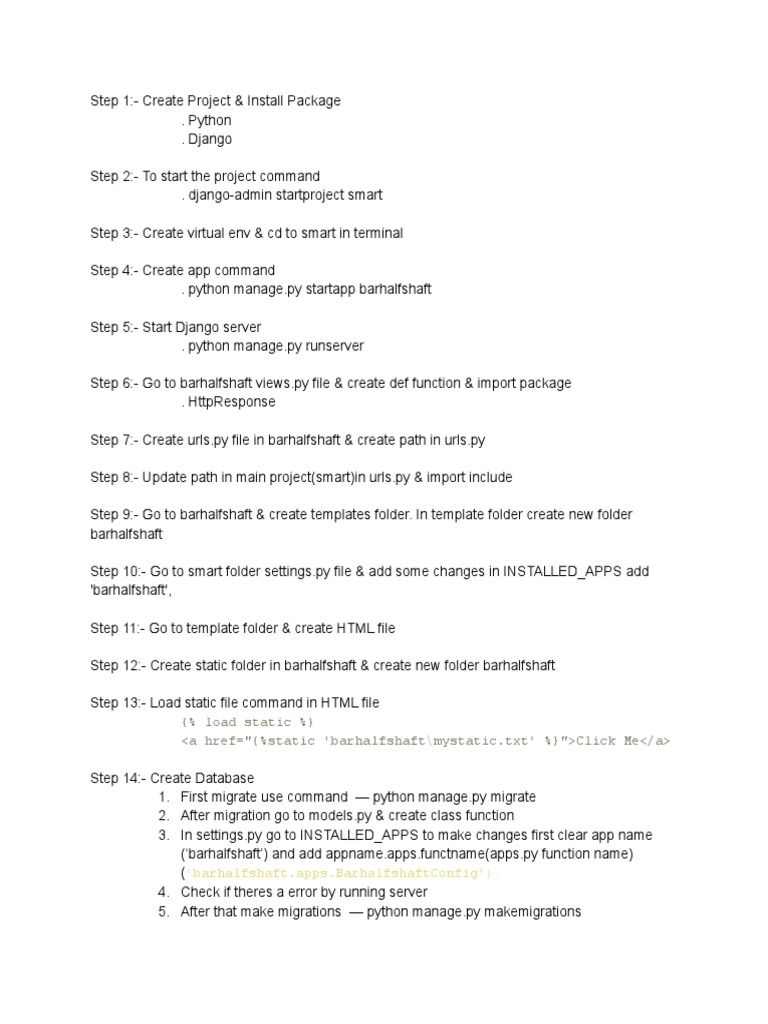 Django Documentation | PDF