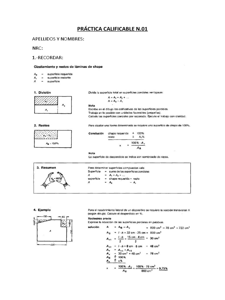 Práctica Calificable N.01: Apellidos Y Nombres: NRC: 1.-RECORDAR | PDF